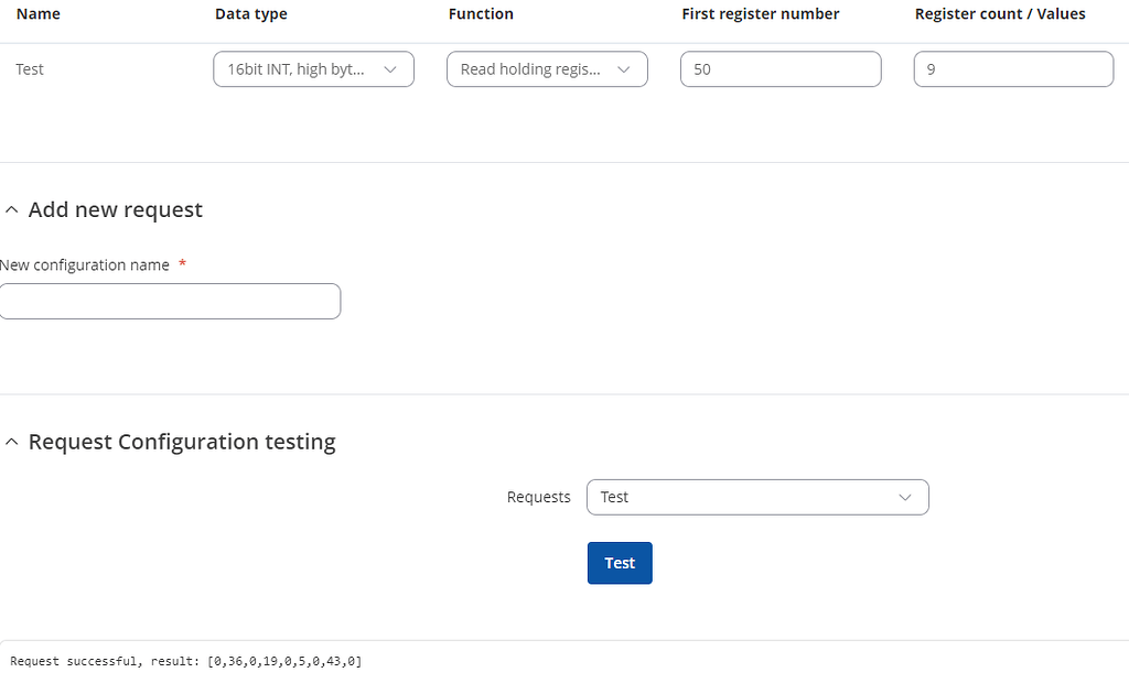 Modbus TCP overSerial TRB145 - Teltonika Networks - Teltonika Community